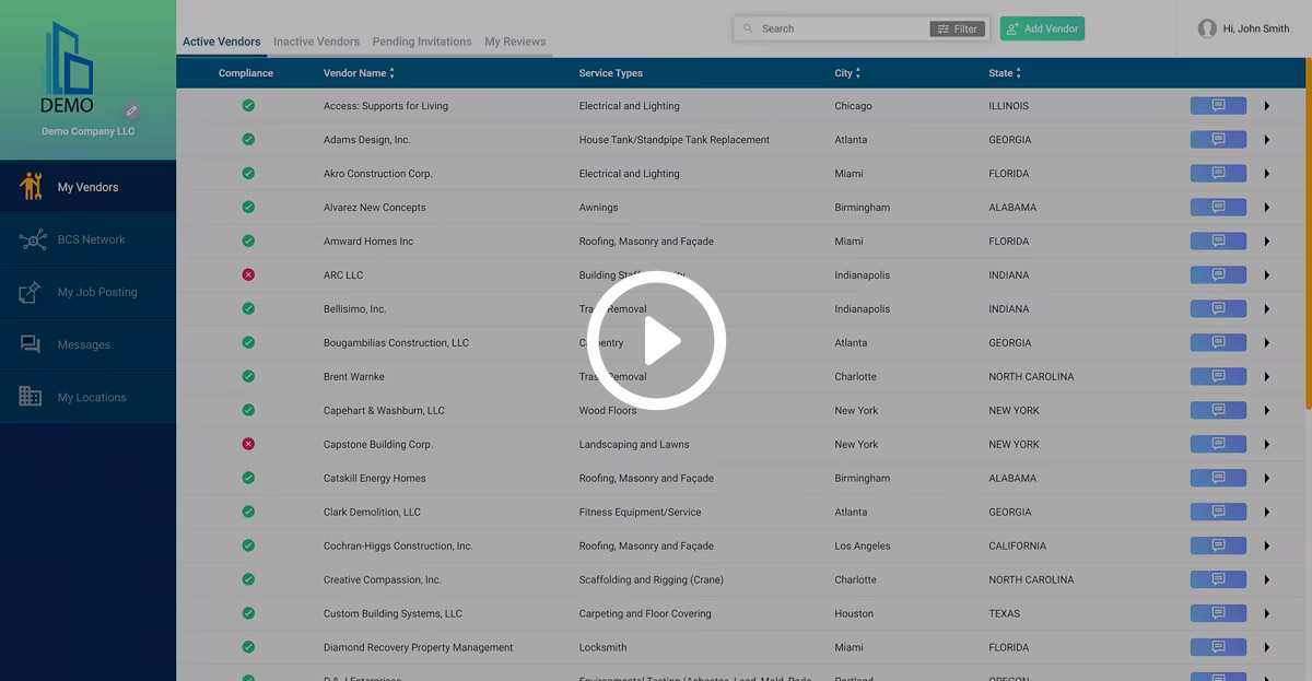 Self-Service Certificate of Insurance Tracking Software Demo
